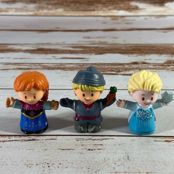 Toys | Fisher Price Little People Disney Frozen Anna Kristoff Elsa ...
